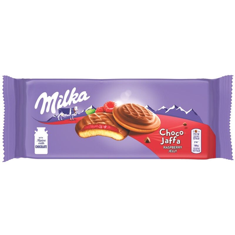 Бисквити Милка малина 0,147