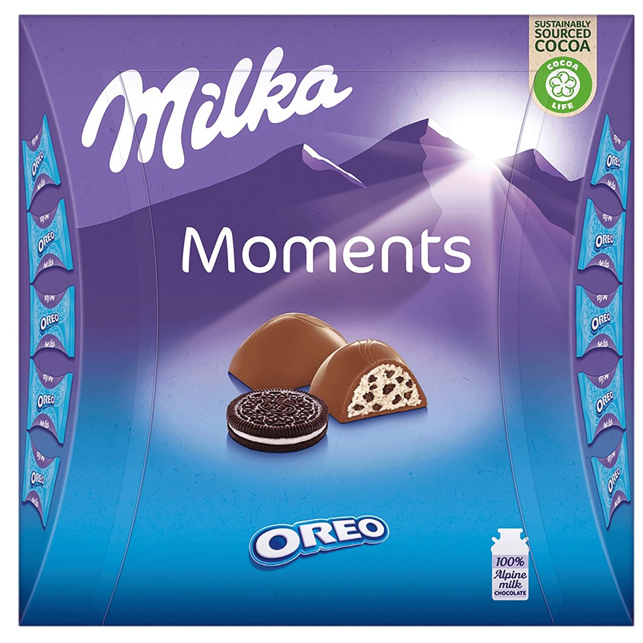 Шоколадови бонбони Милка Moments Oreo 0,092